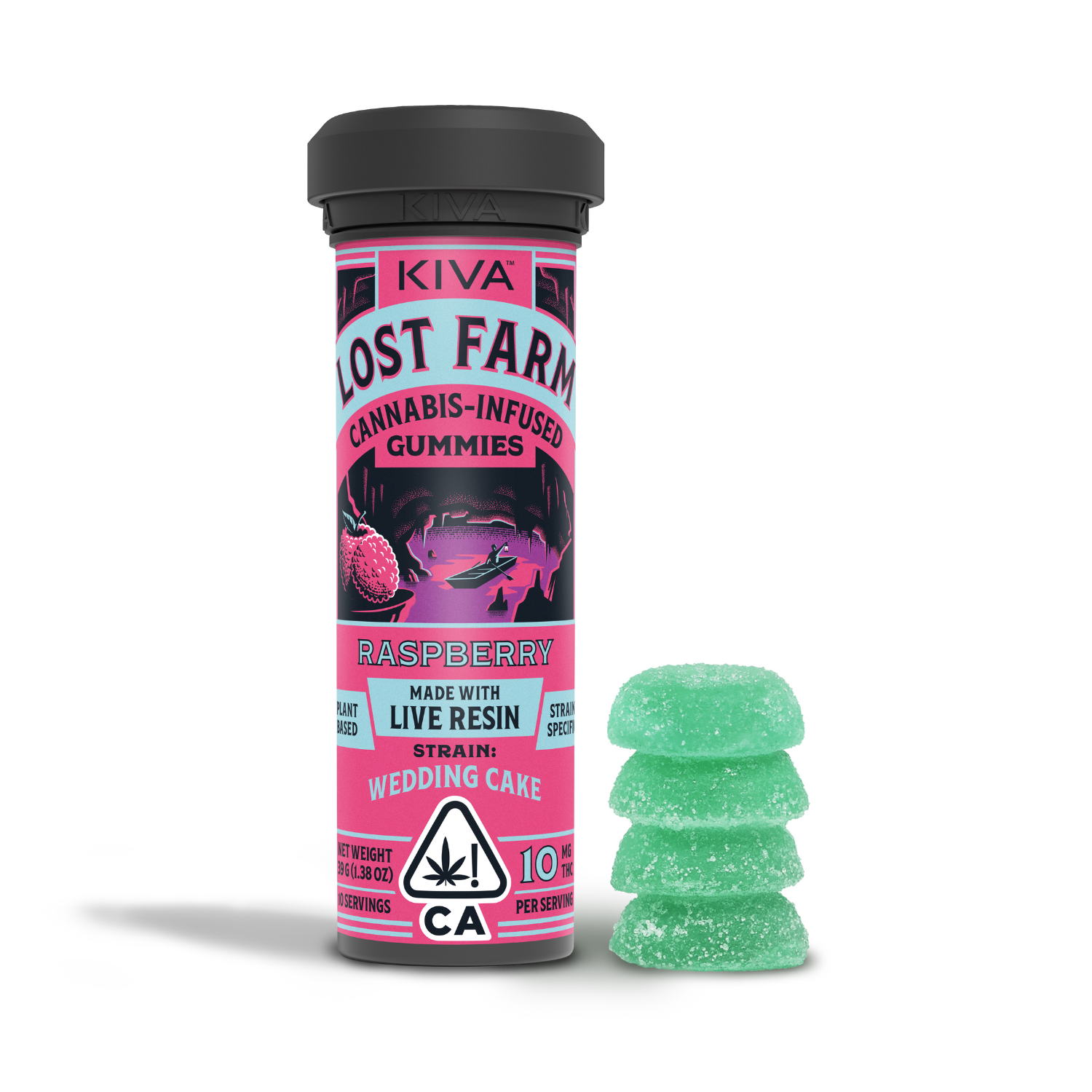 RASPBERRY LOST FARM GUMMIES - Airfield Supply Co. Cannabi...