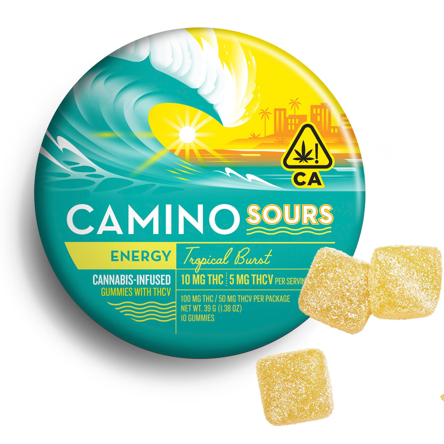 TROPICAL BURST THCV CAMINO SOURS - Airfield Supply Co. Ca...